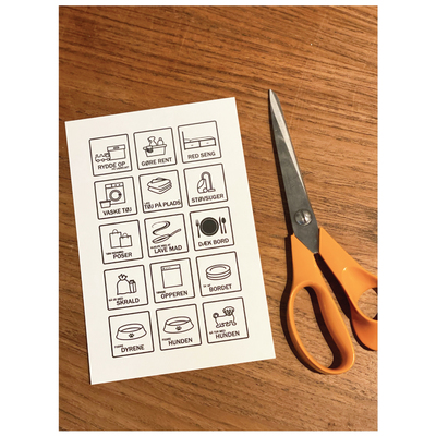 Piktogrammer til print selv